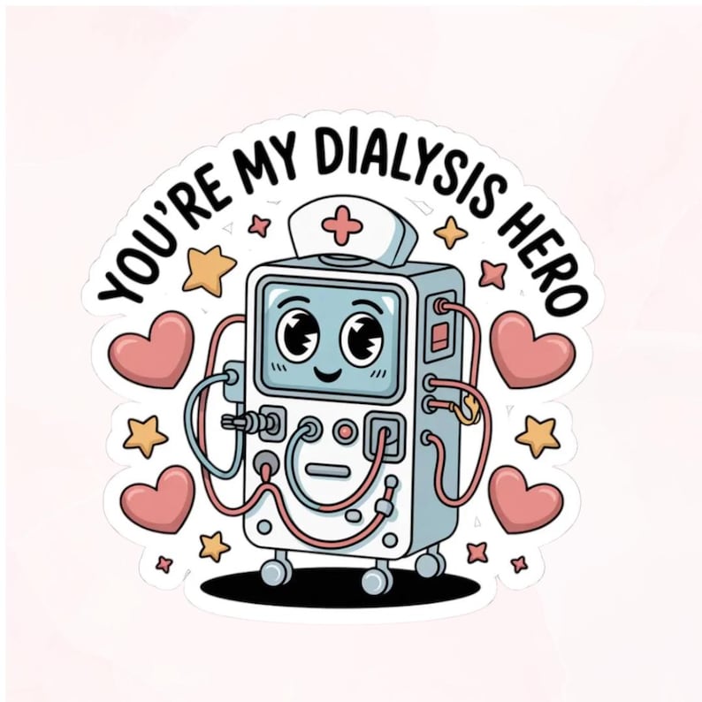 Dialysis Nurse PNG Clipart Bundle: Kidney & Machine Graphics (digital ...