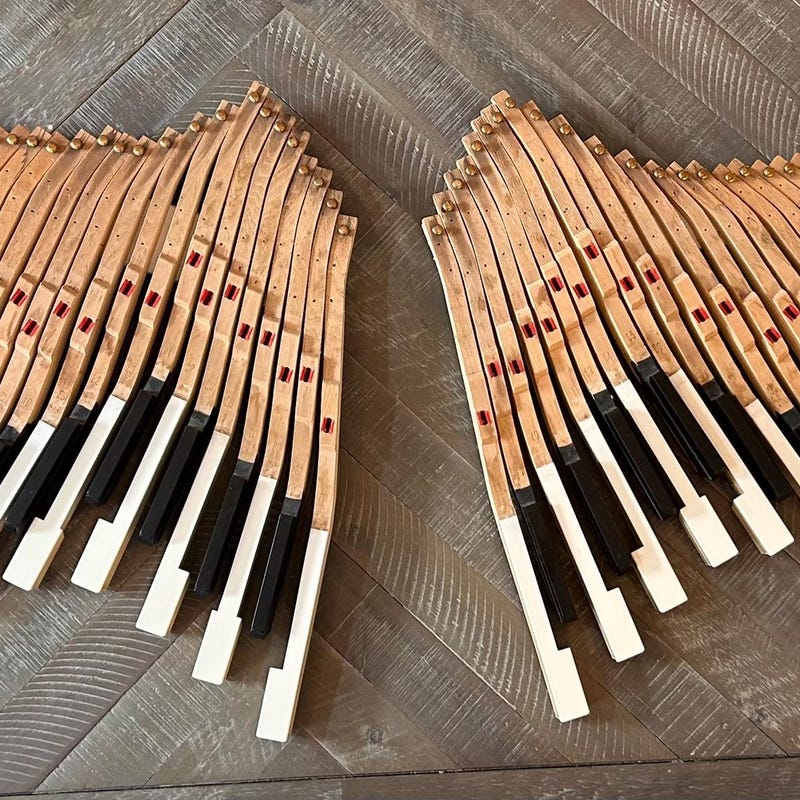 Piano Key Art - Etsy