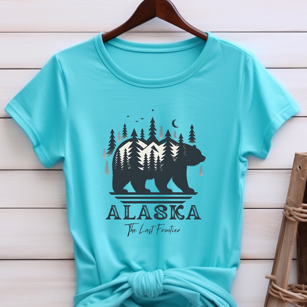 Alaska Shirt, Alaska Crewneck Shirt, Alaska T-shirt, Mens Shirt, Ladies ...