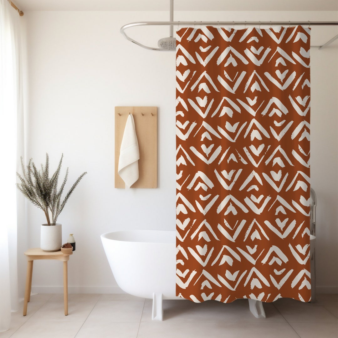 Aztec Shower Curtain, Southwestern Shower Curtain, Shower Curtain ...