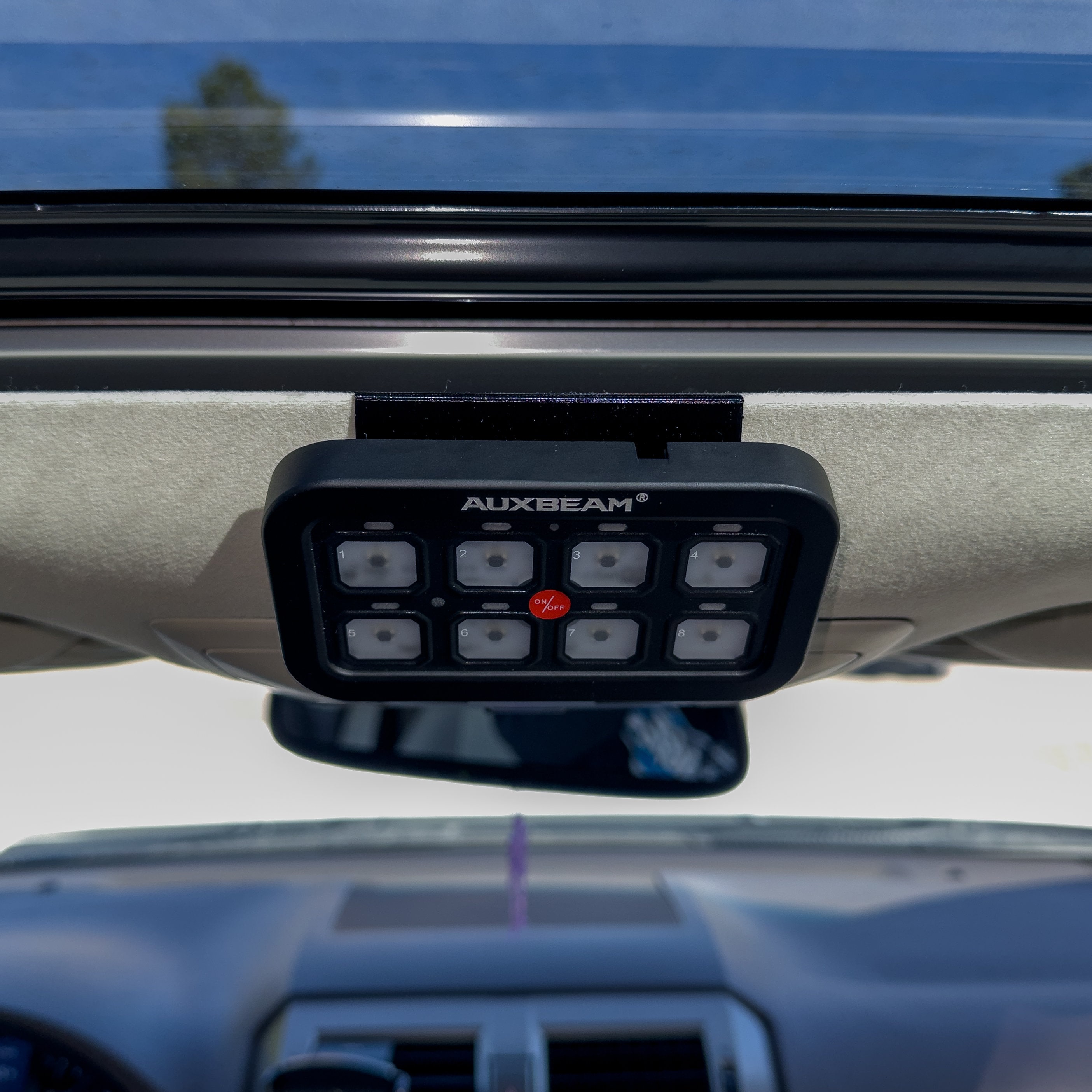 Lexus Gx460 Auxbeam Switch Panel Mount 3d Printed No Drill
