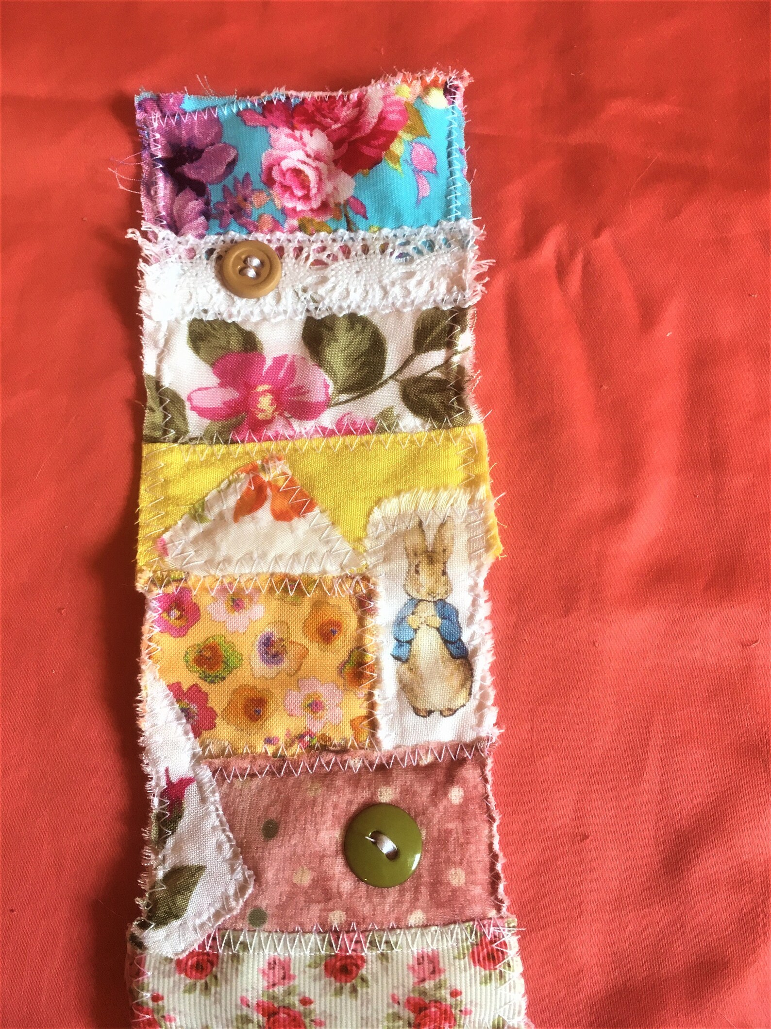 3 X 40 Fabric Snippet Roll SPRING COLORS - Etsy