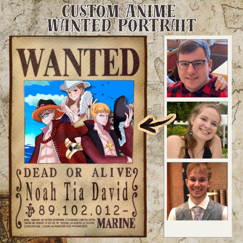 One Piece Bounty Posters Custom - Etsy