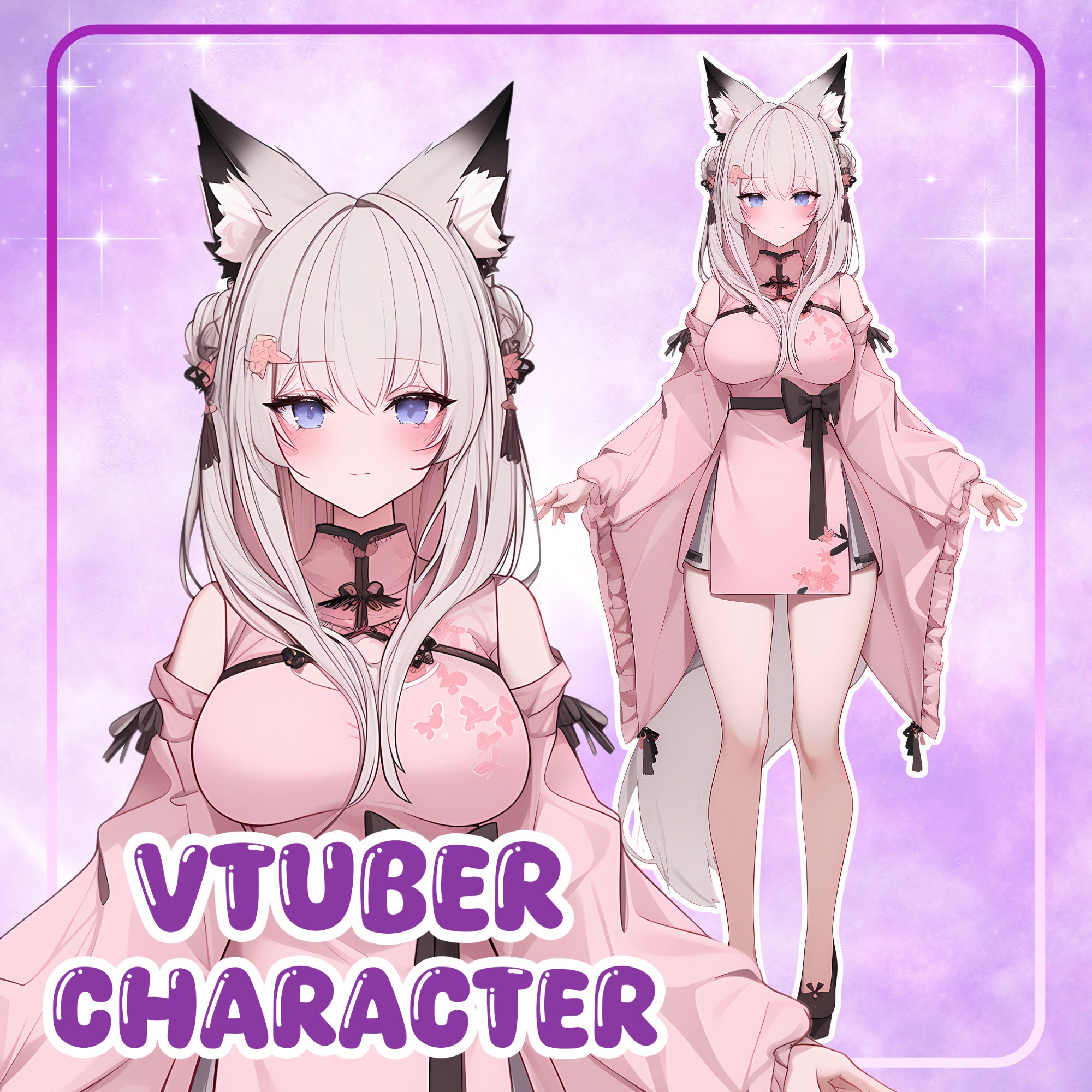 Modelo Vtuber personalizado para uso comercial, Vtuber, Modelo Vtuber, Personaje Vtuber, Diseño ...