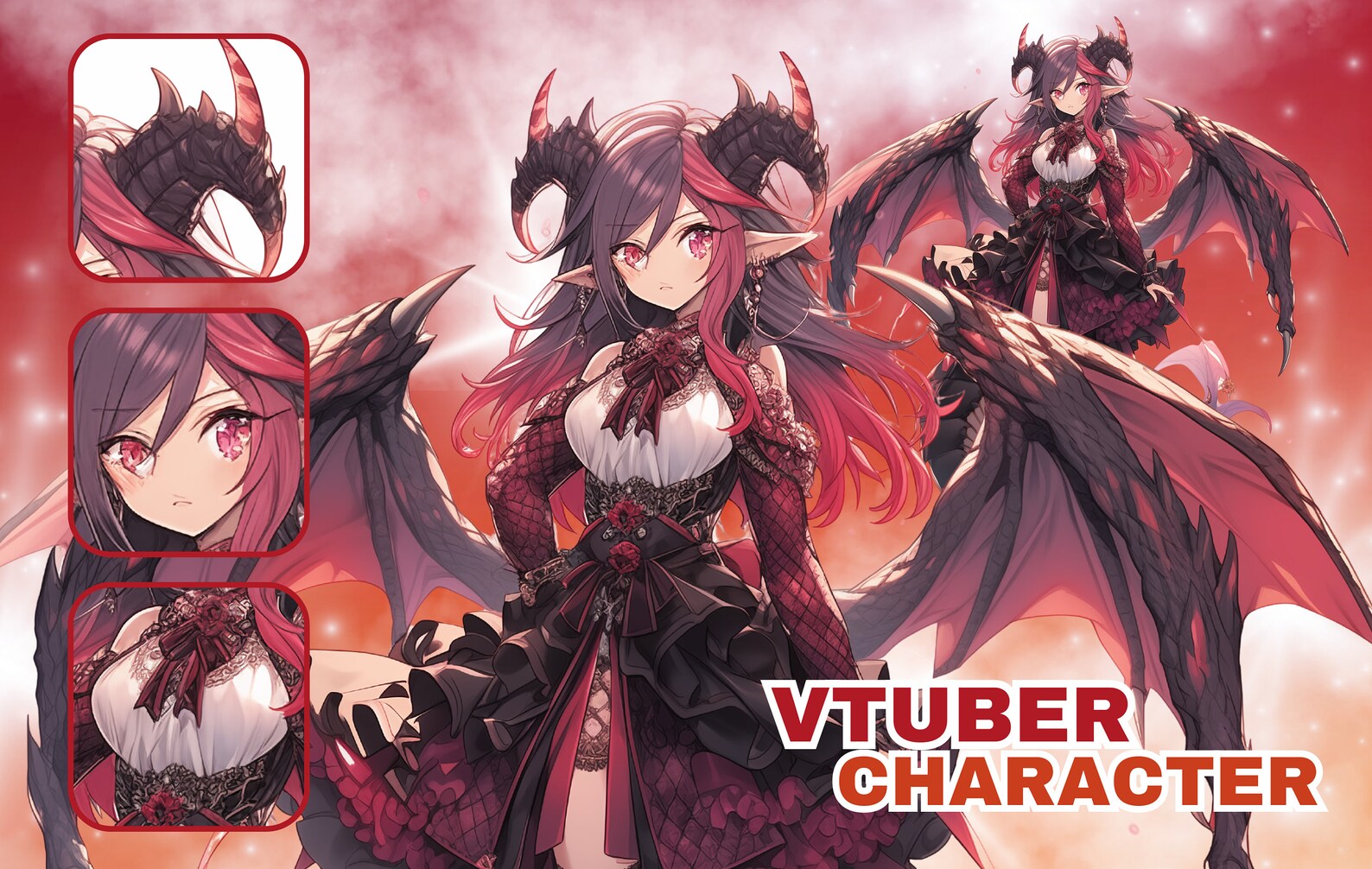 Modelo Vtuber personalizado para uso comercial, Modelo Vtuber 2D en vivo, Modelo Vtuber, Activos ...