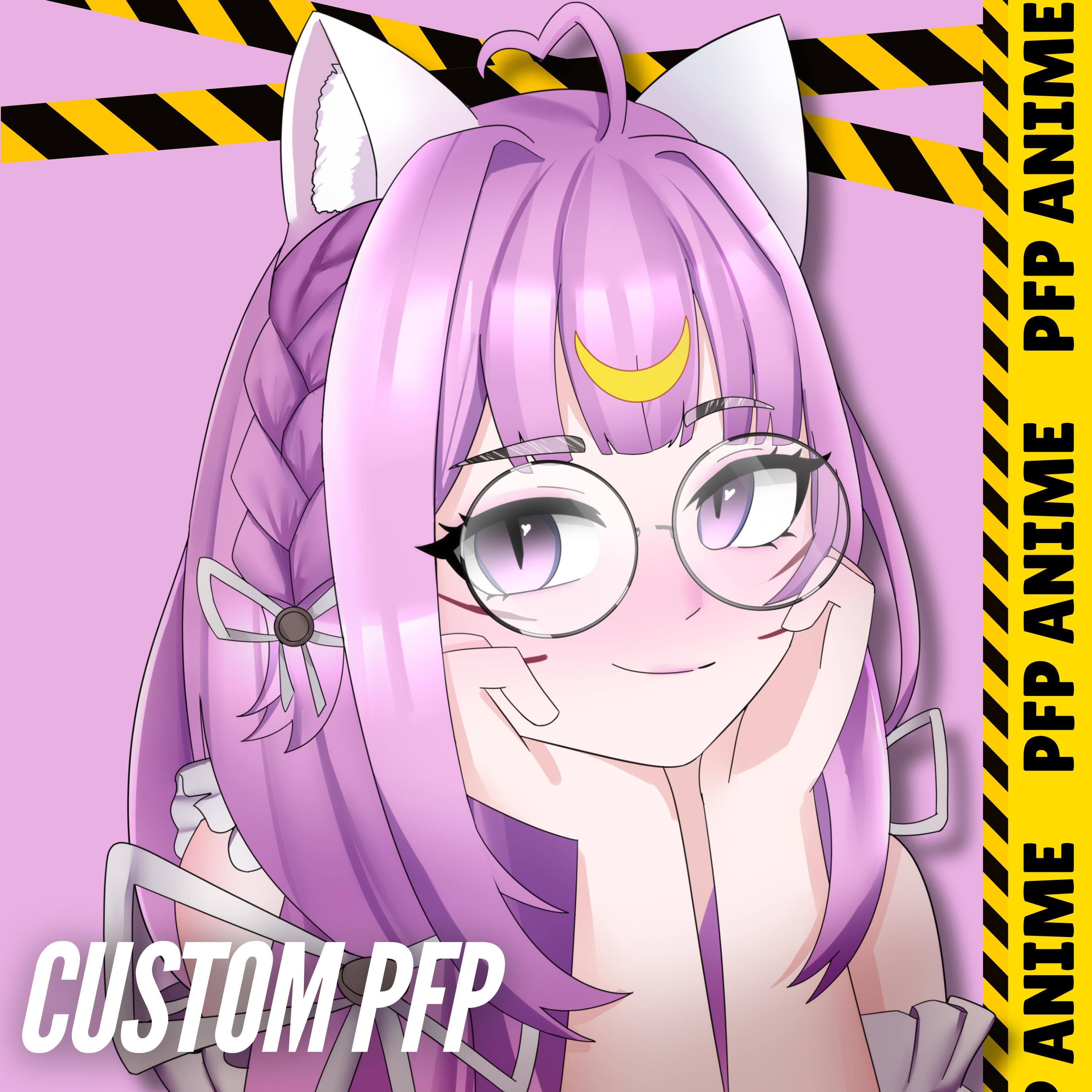 Custom Anime PFP, Personalized Cartoon Profile Picture, Avatar for ...
