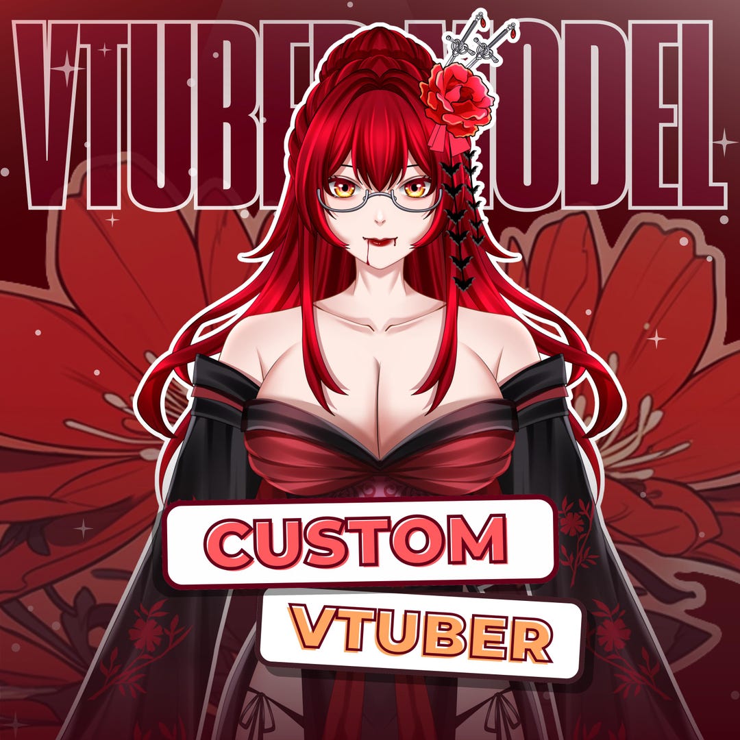 Vtuber Model, Live2d Model, Vtuber Rigging, Live2d Rigging, Custom Live2d Vtuber Model ...