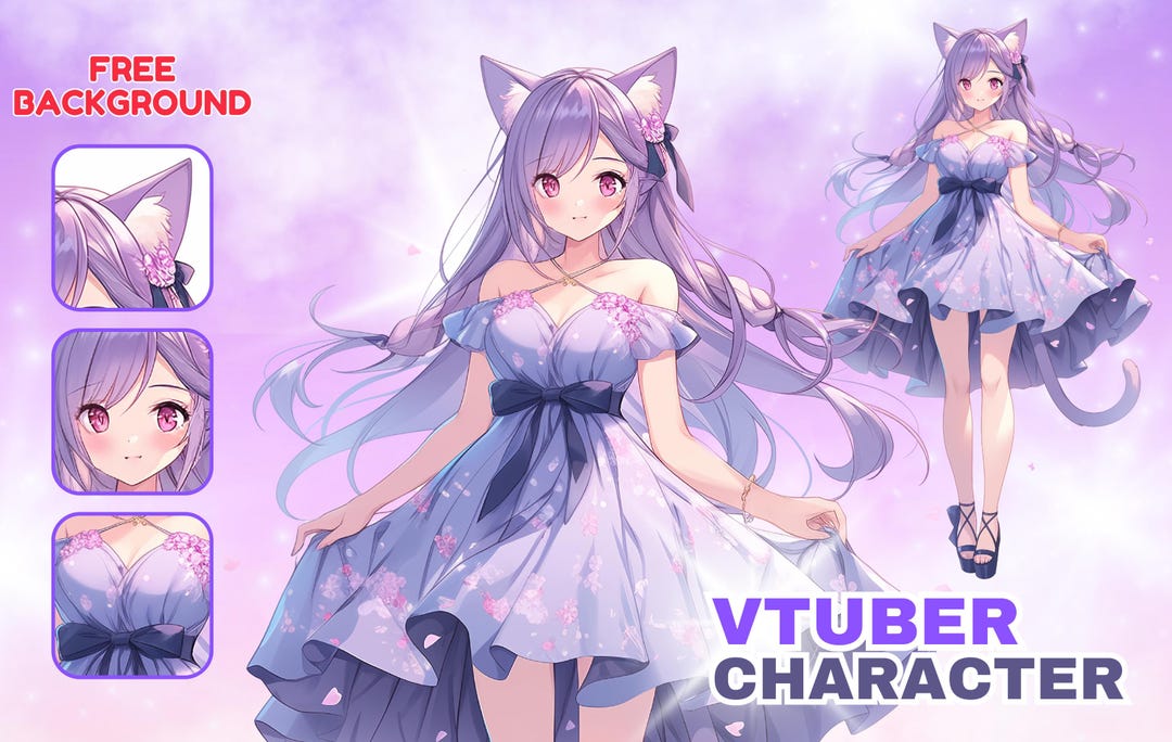 Modelo Vtuber personalizado para uso comercial, Modelo Vtuber Live2D, Modelo Vtuber, Activos ...