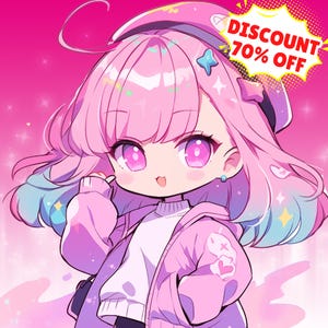 PFP Chibi, Custom PFP, Pfp, Custom Chibi, Chibi Profile Picture, PFP ...
