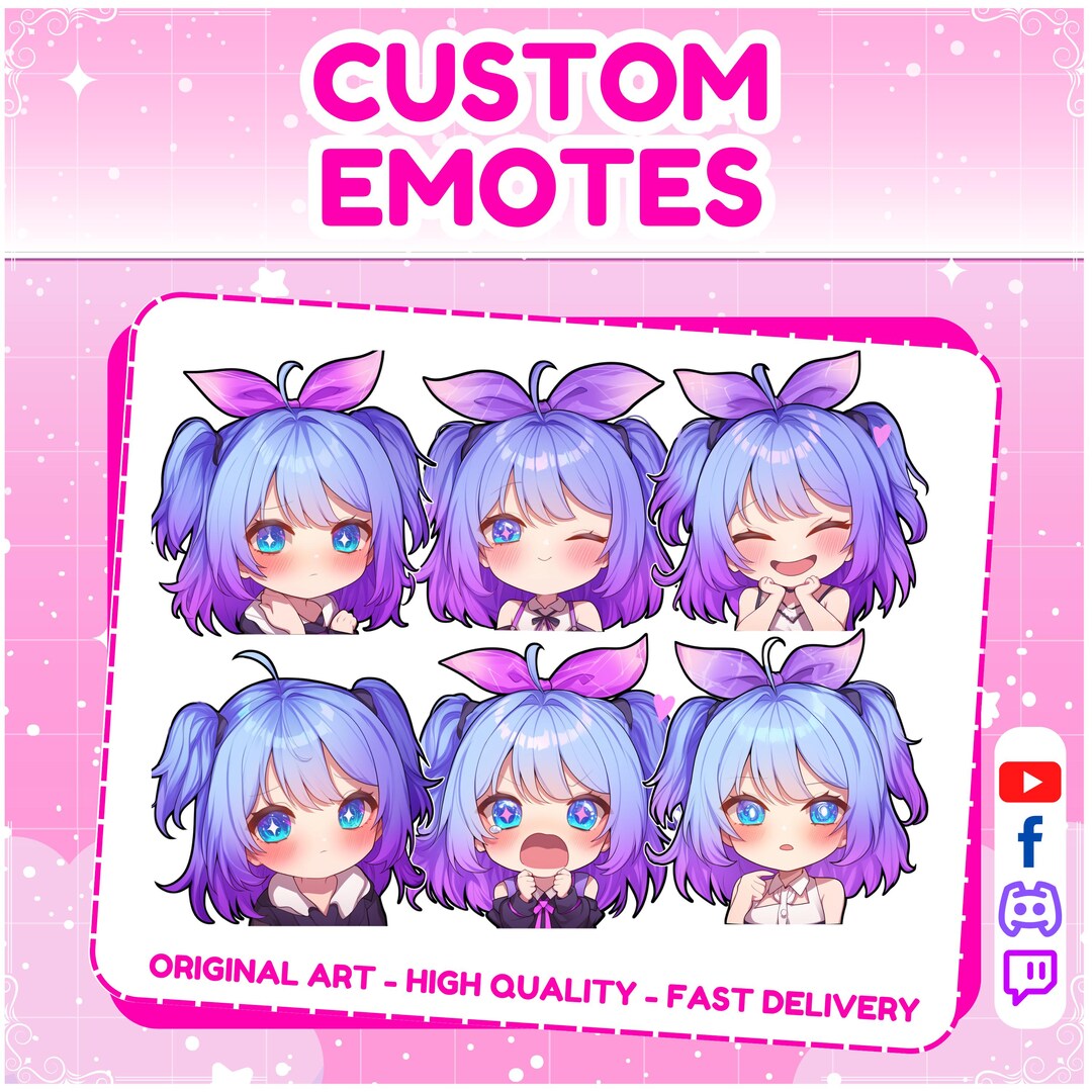 Custom Twitch Emotes, Twitch Emotes, Emotes, Animated Emotes, Twitch ...