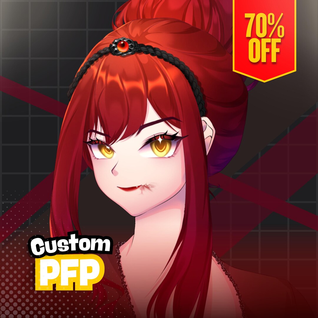 Custom Anime PFP, Personalized Cartoon Profile Picture, Avatar for ...