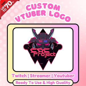 Custom Cute Vtuber Logo Vtuber Logo, Custom Vtuber Logo Commission ...