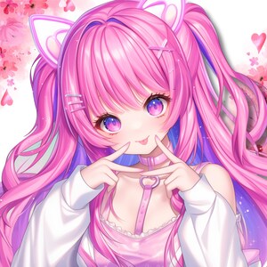 Custom PFP, Anime Pfp, Vtuber PFP, Pngtuber, Twitch Profile Picture ...