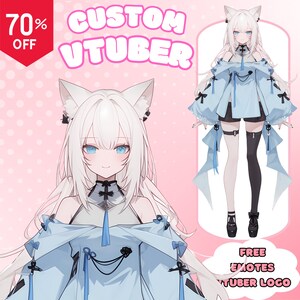 Custom Vtuber Model for Commercial Use Live2d Vtuber Anime Character ...