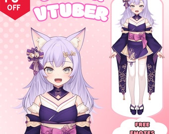 Custom Vtuber Model for Commercial Use Vtuber Commission Vtuber Design ...