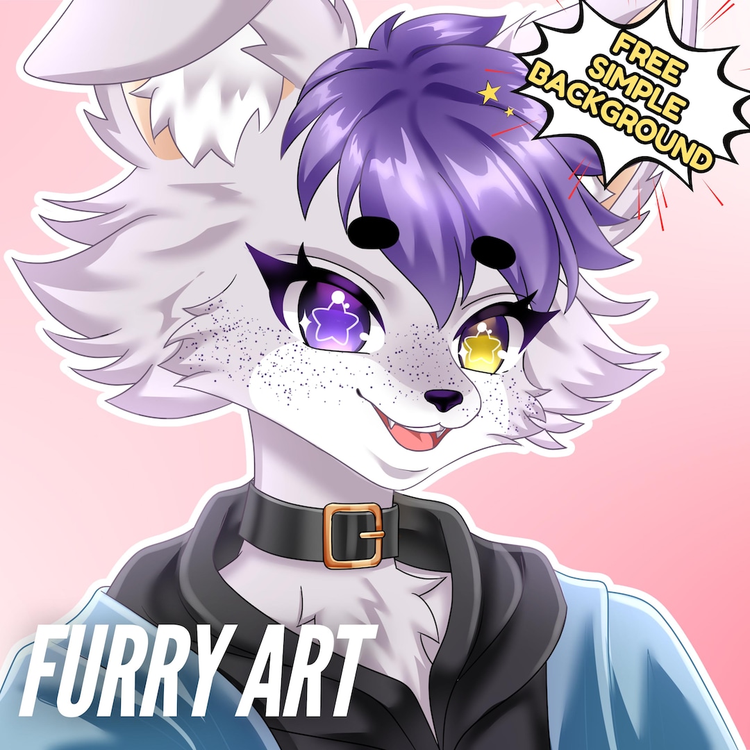 Custom Furry Art Commission, Personalized Digital Furry Portraits ...