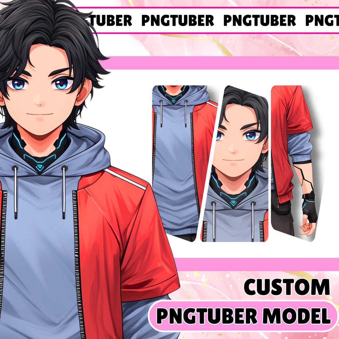 Custom Pngtuber Model, Custom Pngtuber, Pngtuber Commissions, Pngtuber ...