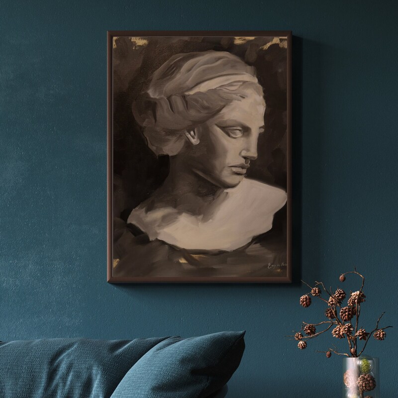 Bust Canvas Art - Etsy