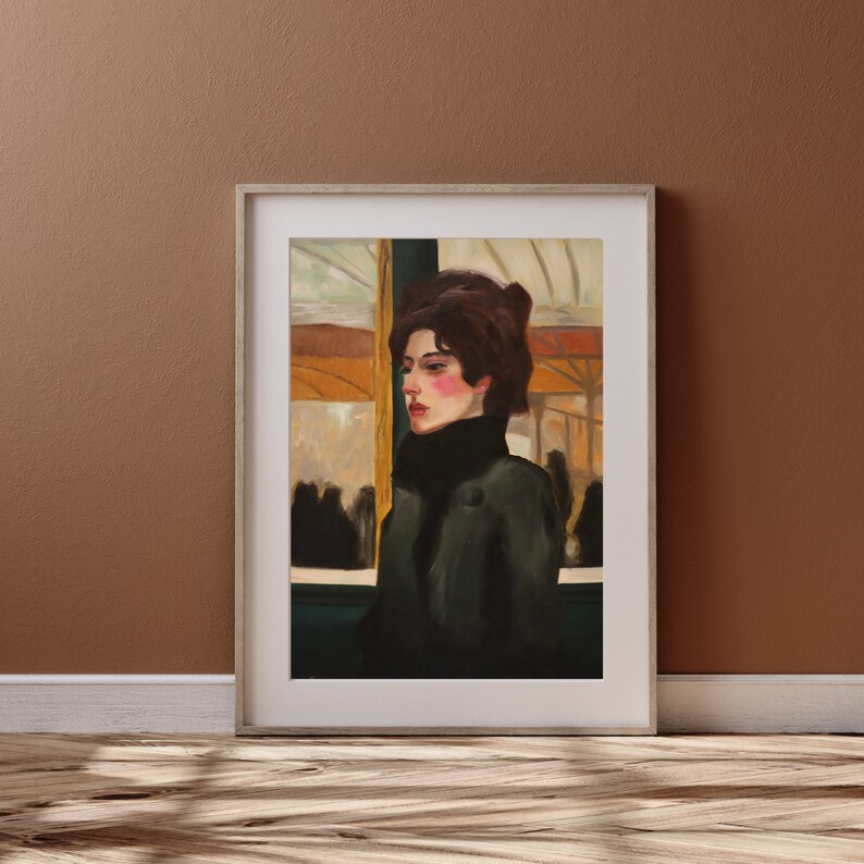 Vintage Women Original Art Print - Etsy