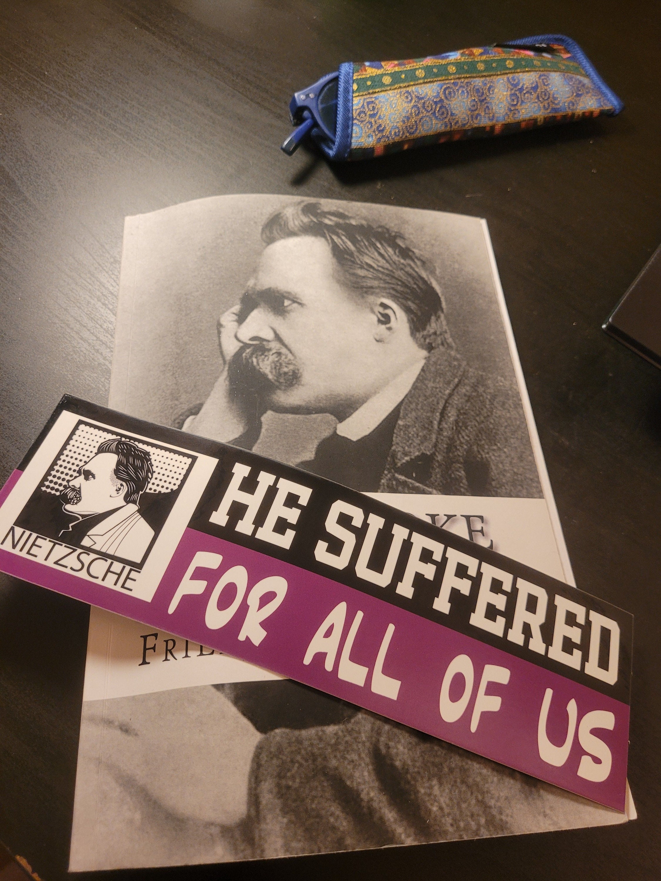 Nietzsche Appreciation Bumper Sticker - Etsy