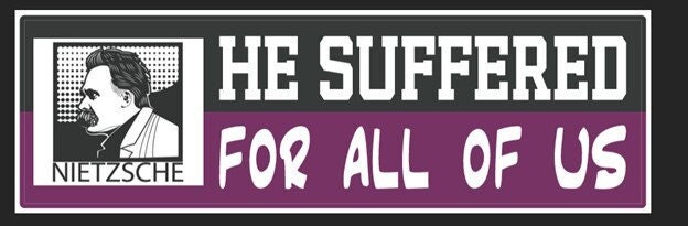 Nietzsche Appreciation Bumper Sticker - Etsy