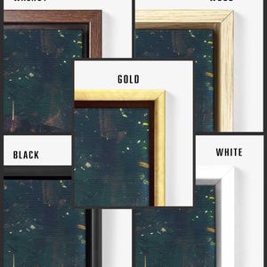 Vintage Spring Meadow Forest Landscape Wall Art, Long Horizontal ...