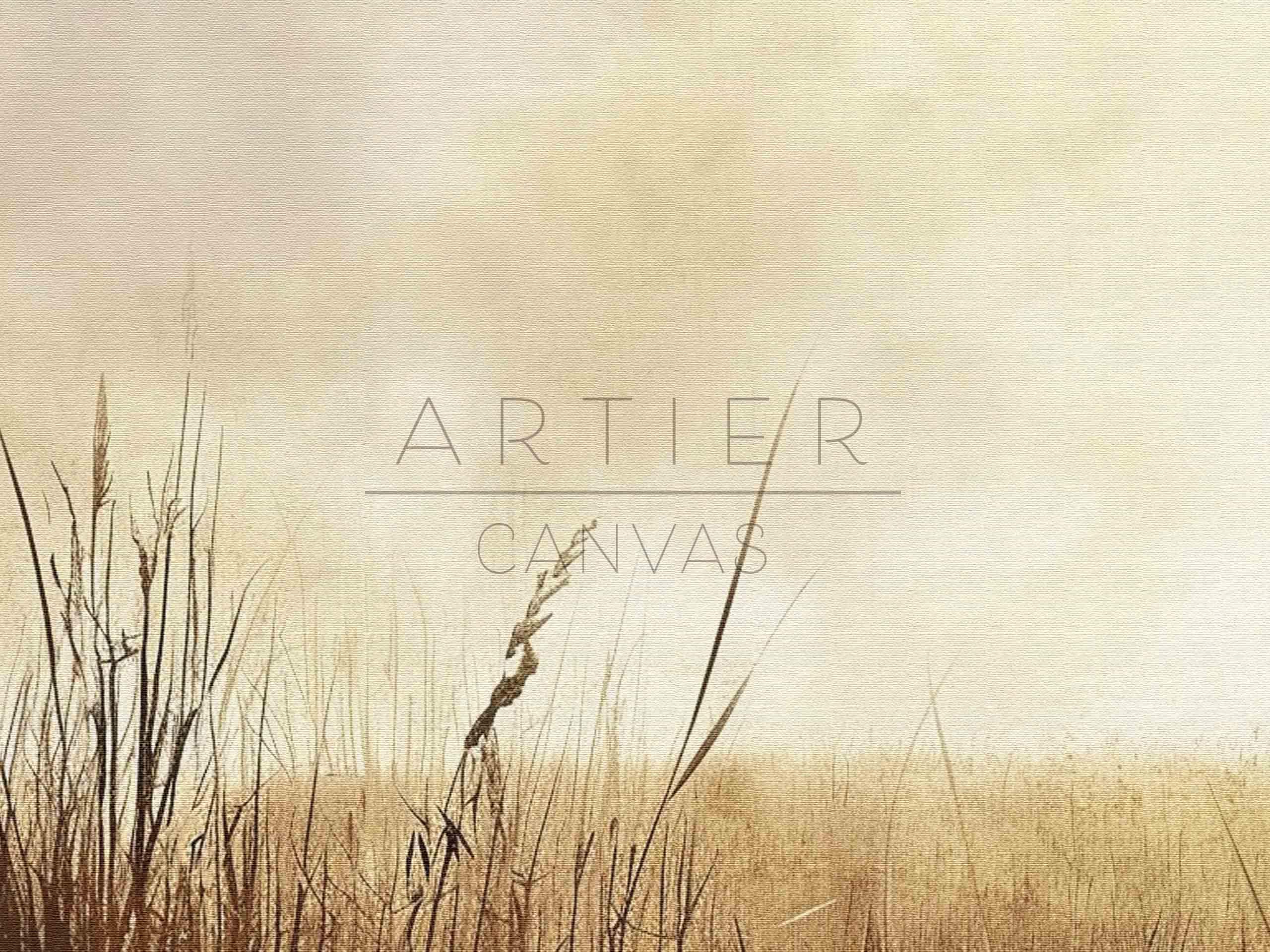 Long Horizontal Country Grass Landscape Wall Art, Vintage Field Canvas ...