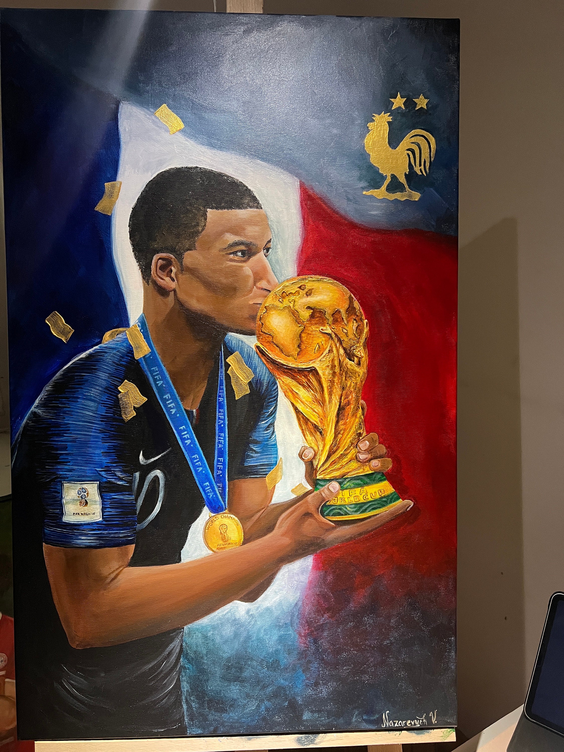 Kylian Mbappé - Etsy