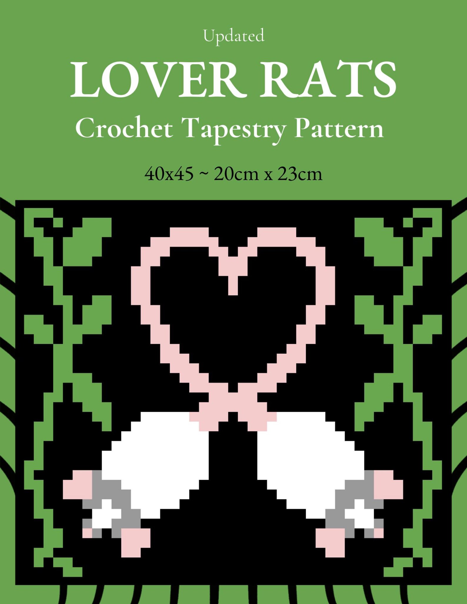 Lover Rats Crochet Tapestry Pattern PDF - Etsy
