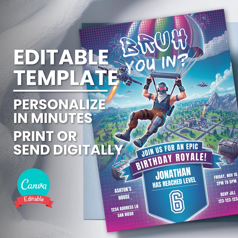 Gaming 11th Birthday Card - Etsy