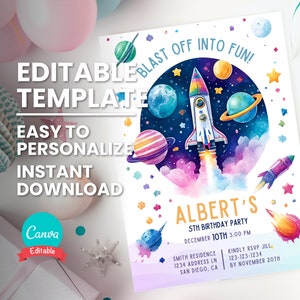 Go Kart Party Invite, Any Age, Teen Go Cart Printable Birthday ...