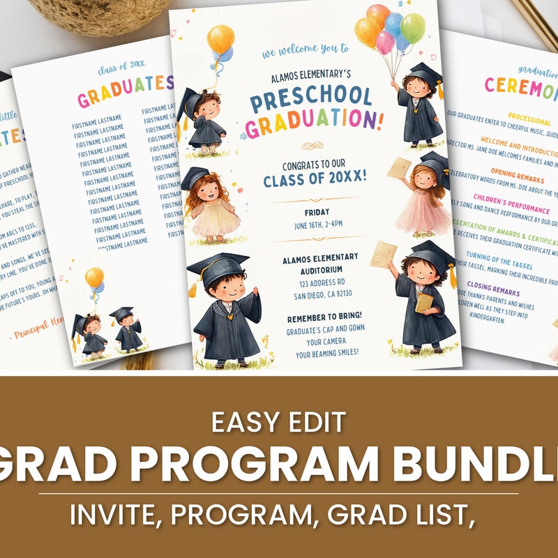 Preschool Graduation - Etsy