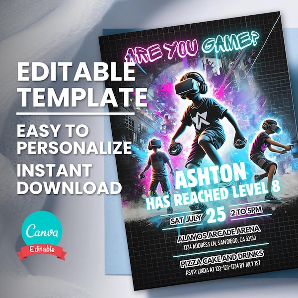 Splish Splash Birthday Bash Invitation for Splash Park or Splash Pad ...