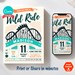 Roller Coaster Invite for Amusement Park Birthday Party Invitation, Roller Coaster Birthday ...