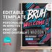 Color Run Invite for Fun Run or Neighborhood Race Event Invitation, 5K ...