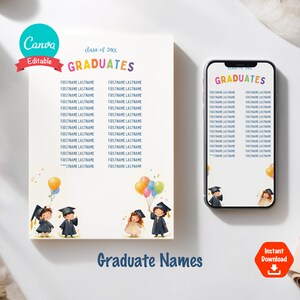 Graduation Ceremony Program Bundle for Preschool Prek Pre-k Elementary ...