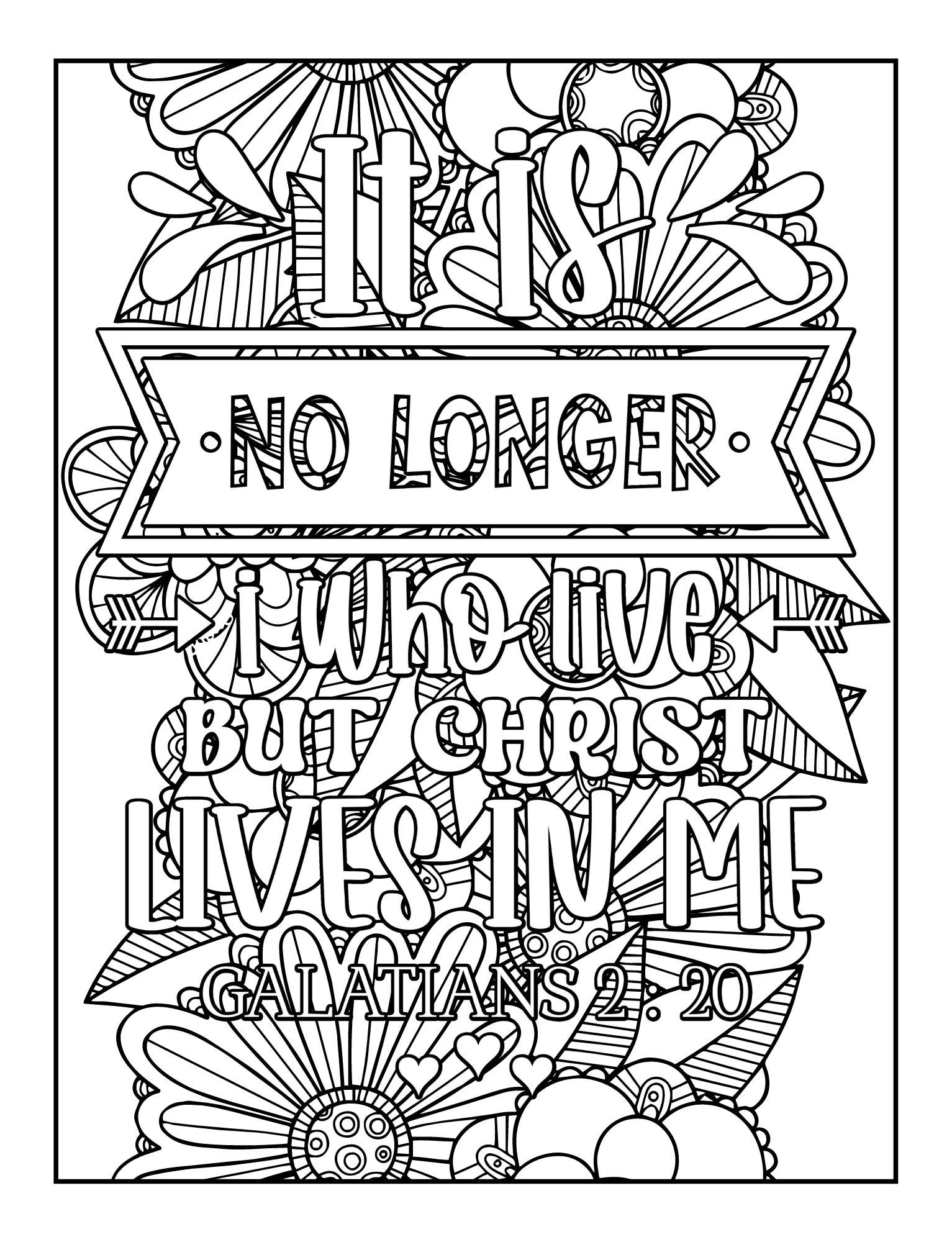 Bible Verses: A Digital Coloring Book for the Creative Christian Adult ...