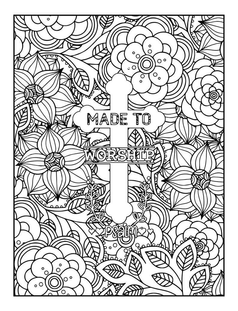 Bible Verses: A Digital Coloring Book for the Creative Christian Adult ...