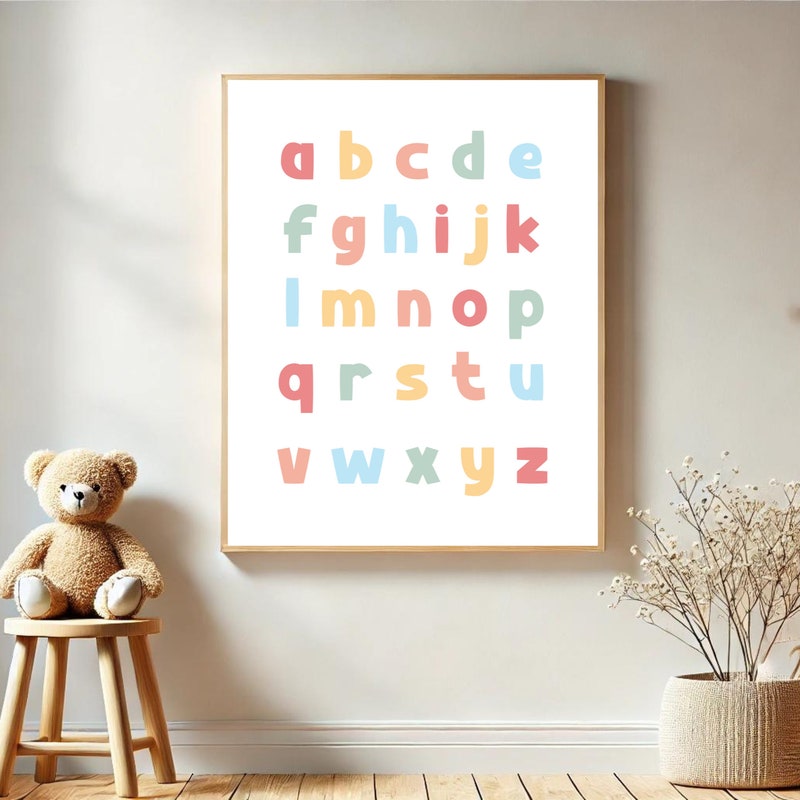 Lowercase Alphabet - Etsy