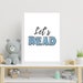 Lets Read Digital Download for Classroom, Kids Learning Digital Print ...