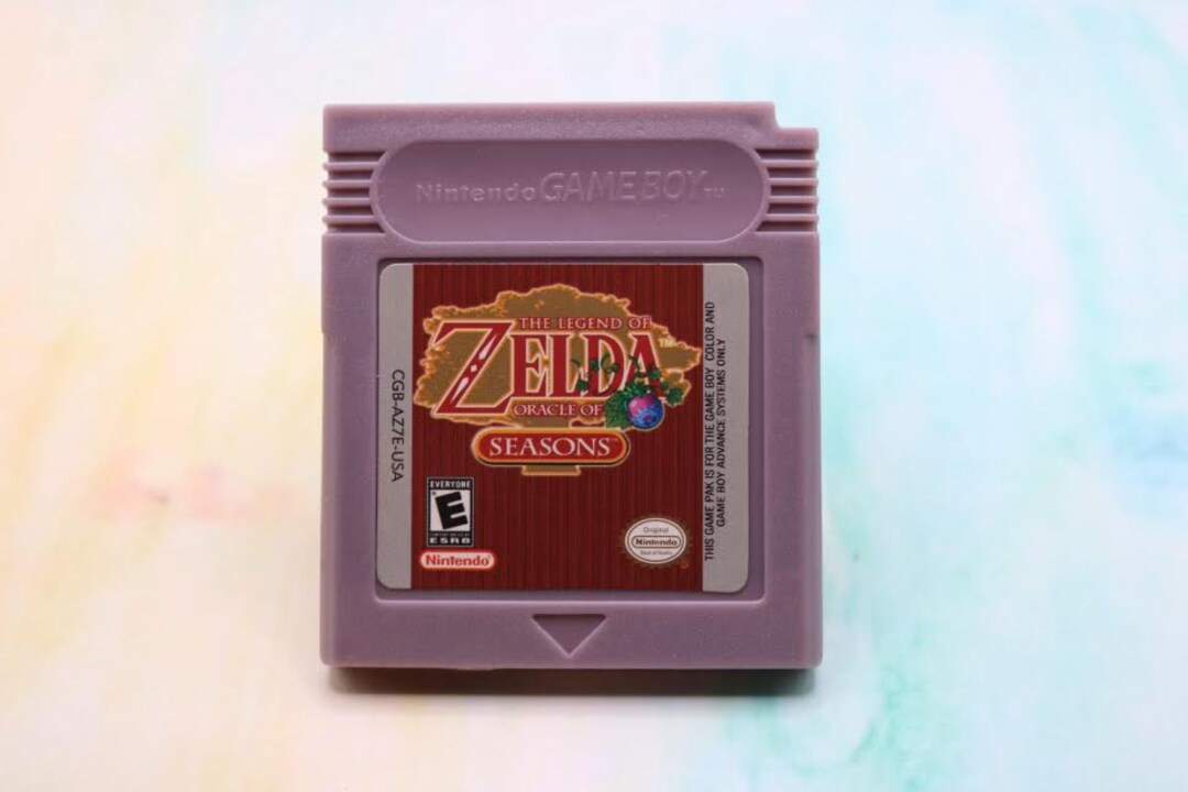 Gameboy Color the Legend of Zelda Oracle of Seasons - Etsy