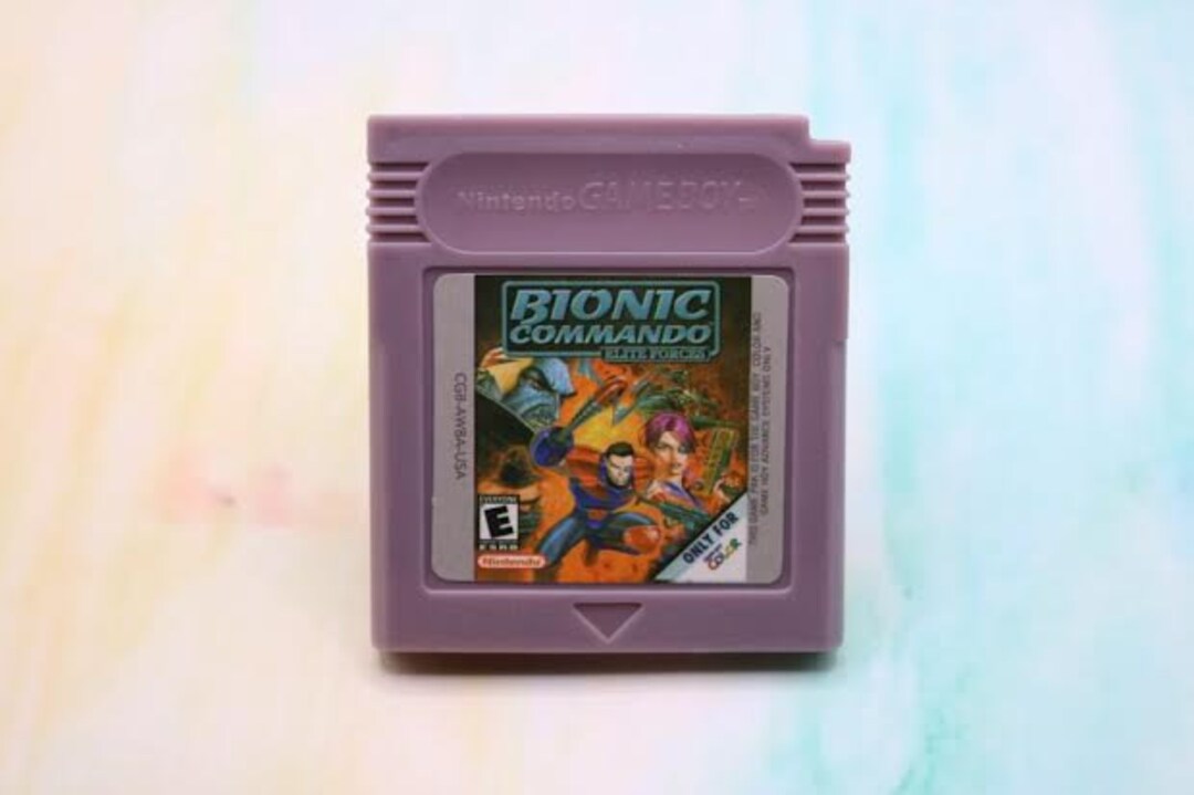 Game Boy Bionic Commando Elite Forces - Etsy