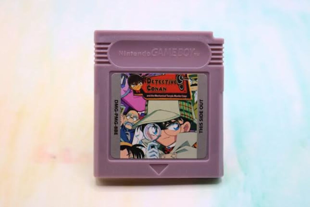 Game Boy Detective Conan: the Mechanical Temple Case - Etsy