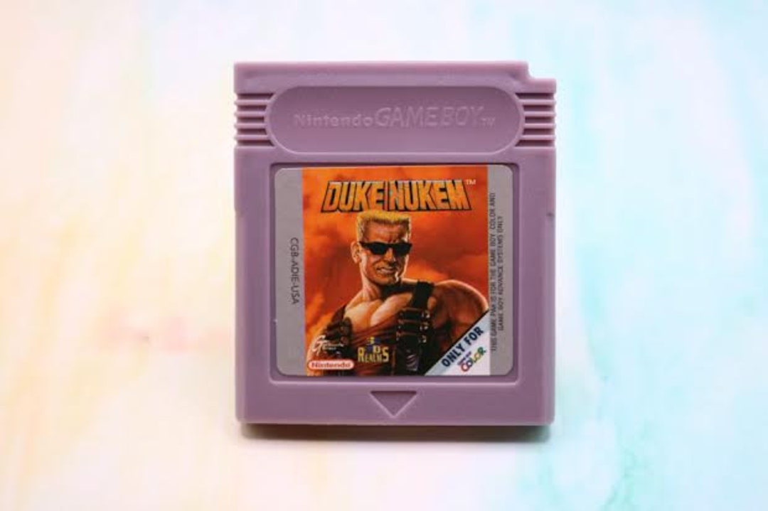 Gameboy Color Duke Nukem - Etsy
