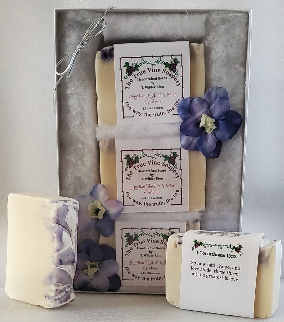 Egyptian Musk & Winter Gardenia Homemade Soap - Etsy