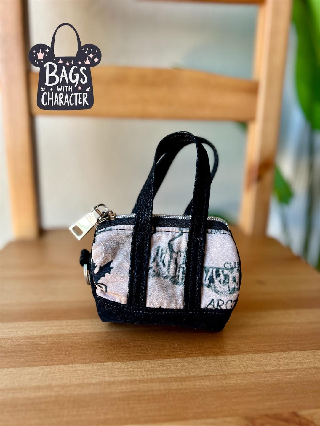 Fourth Wing Mini Duffle Bag Keychain - Etsy