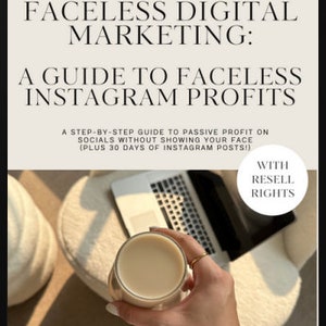 Beginners Guide to Faceless Digital Marketing - Done for You, A Guide ...