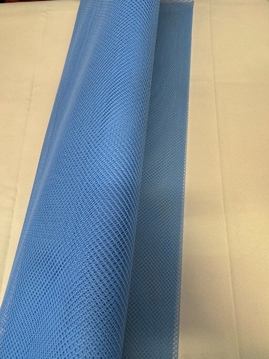 Blue Hardnet Tulle Fabric 54” Sold by Pack of 10 Yards - Etsy