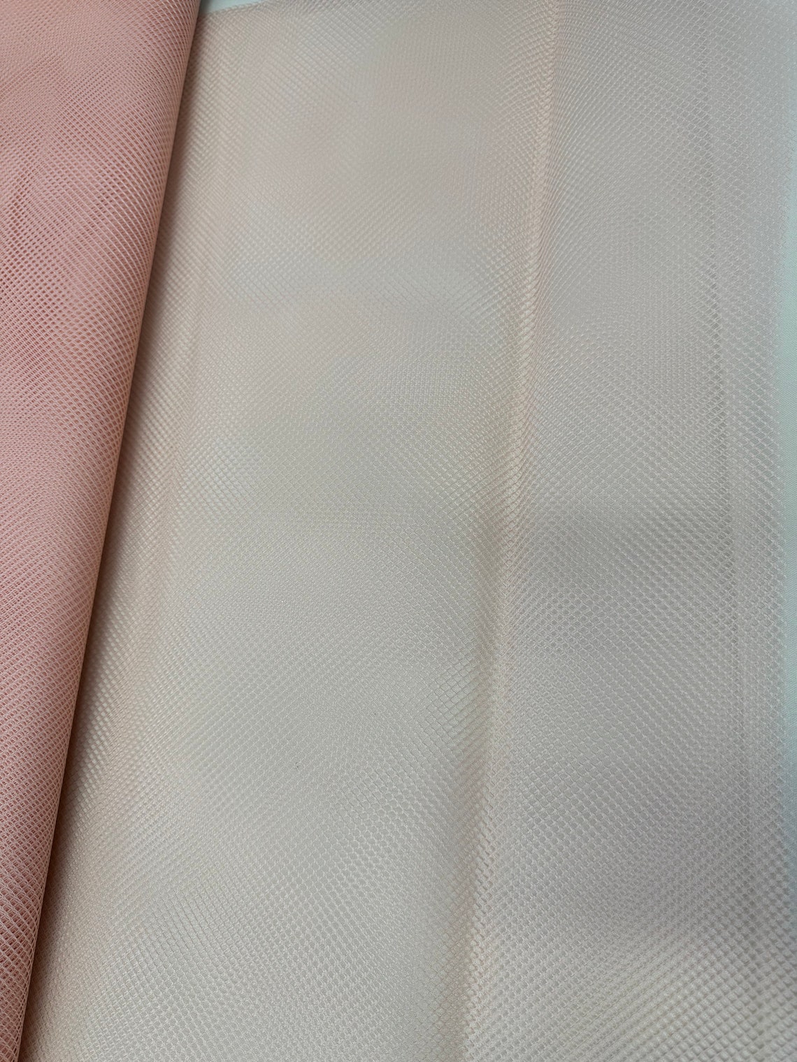 Blush Hardnet Tulle Fabric Sold by Pack 10 Yards - Etsy
