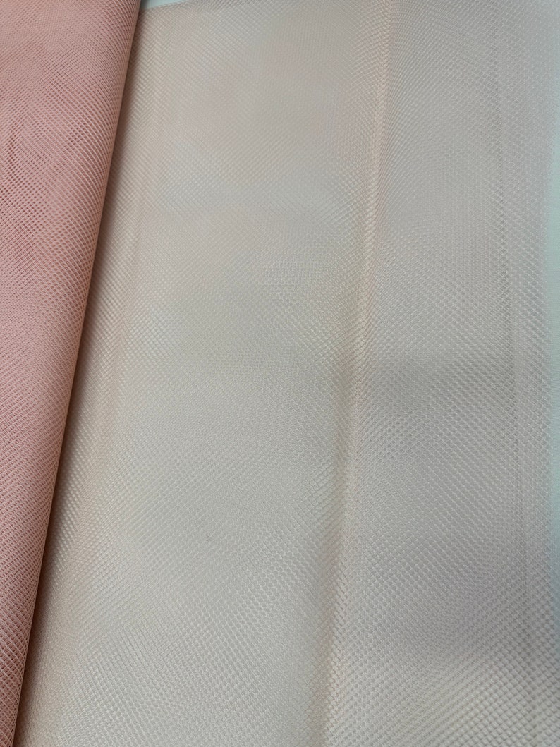 Blush Hardnet Tulle Fabric Sold by Pack 10 Yards - Etsy